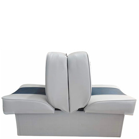 Back to Back, Double Boat Seat - Horizon Boat Seats - 1007-ABD GREY/NA ...