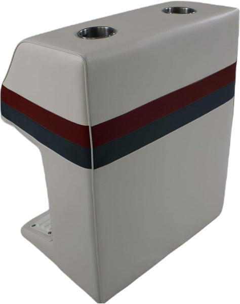 Premium Series Pontoon Captain, Steering Stand - 3005-AAEC White/Red/C ...