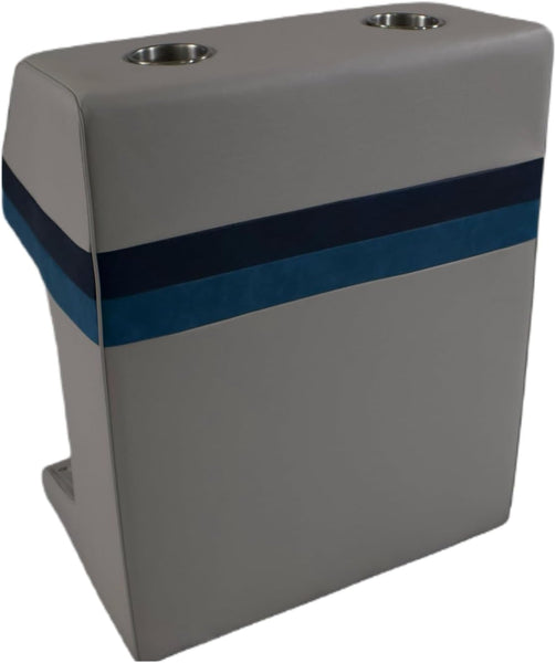 Premium Series Pontoon Captain, Steering Stand - 3005-ABDK Grey/Navy/B ...