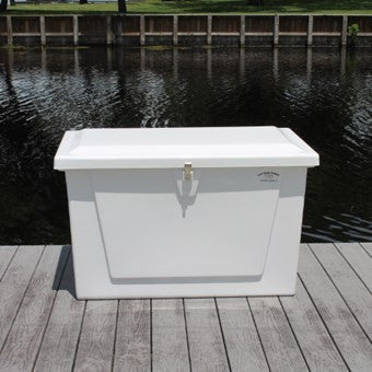 Fiberglass Dock Box - 27"H X 44"W X 26"D - CM03-S – Marine Fiberglass ...