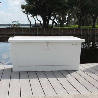 Fiberglass Dock Box - 24"H X 54"W X 22"D - CM054-S – Marine Fiberglass ...