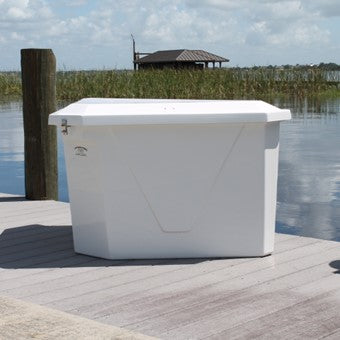 Fiberglass Dock Box - 54"L x 34"D x 29"H - CMTRI – Marine Fiberglass Direct