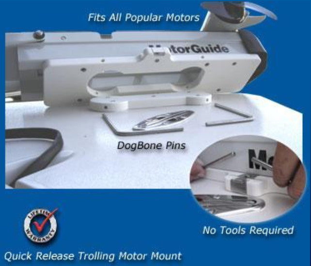 DBS-1 DogBone Trollling Motor Mount-Minn Kota-MotorGuide – Marine ...