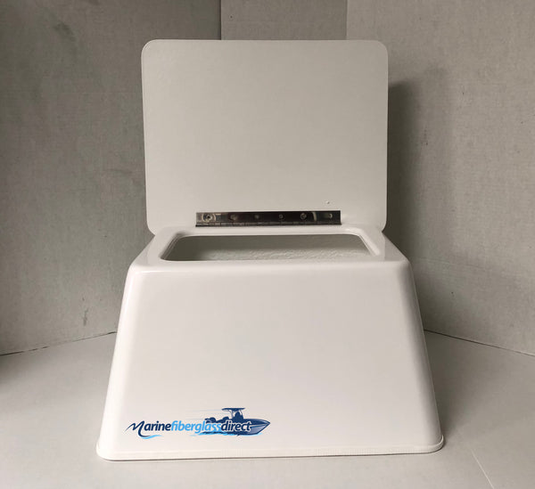 Rough Water Fiberglass Step Box - 12.75"H X 22"W X 17.5"D - RWSB03 ...