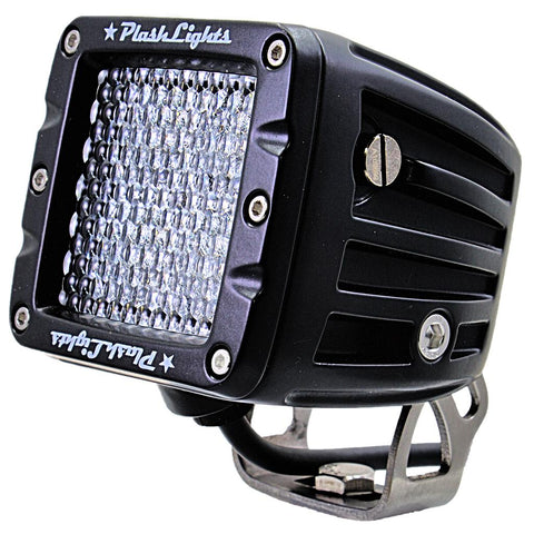 Cube Lights- 40W LED - 160° Diffused - Pair – Marine Fiberglass Direct