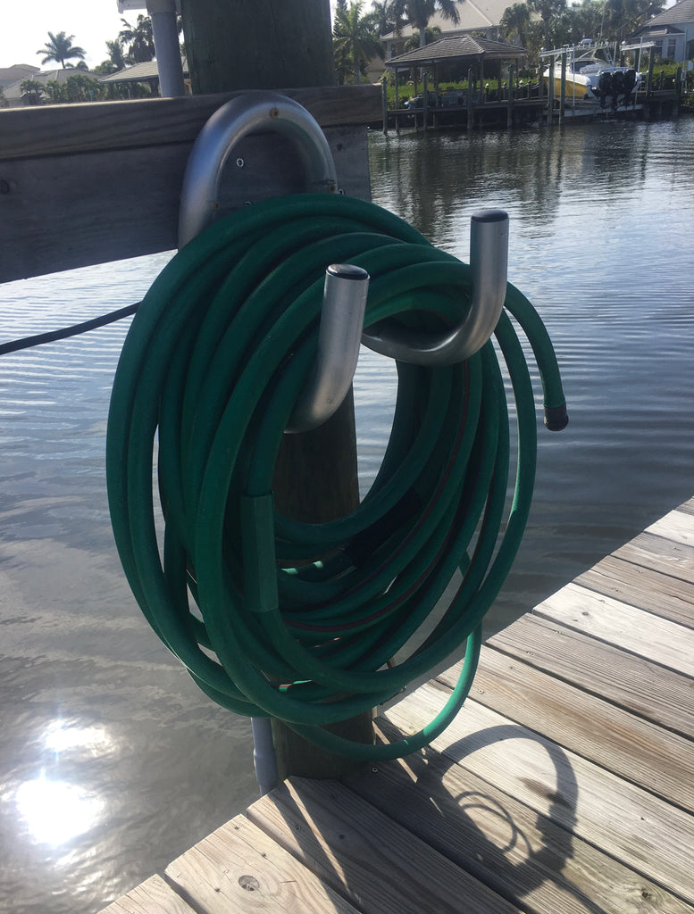 Hose Holder Aluminum Marine for hose and line – Marine Fiberglass Direct
