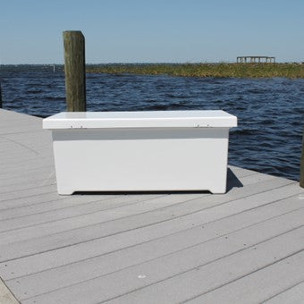 Sea-Line Fiberglass Dock Box - 39"L x 18"D x 16"H - SLDB40 – Marine ...