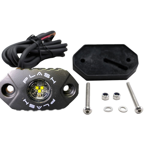 White LED Rock Lights | Under Glow | PlashLights – Marine Fiberglass Direct