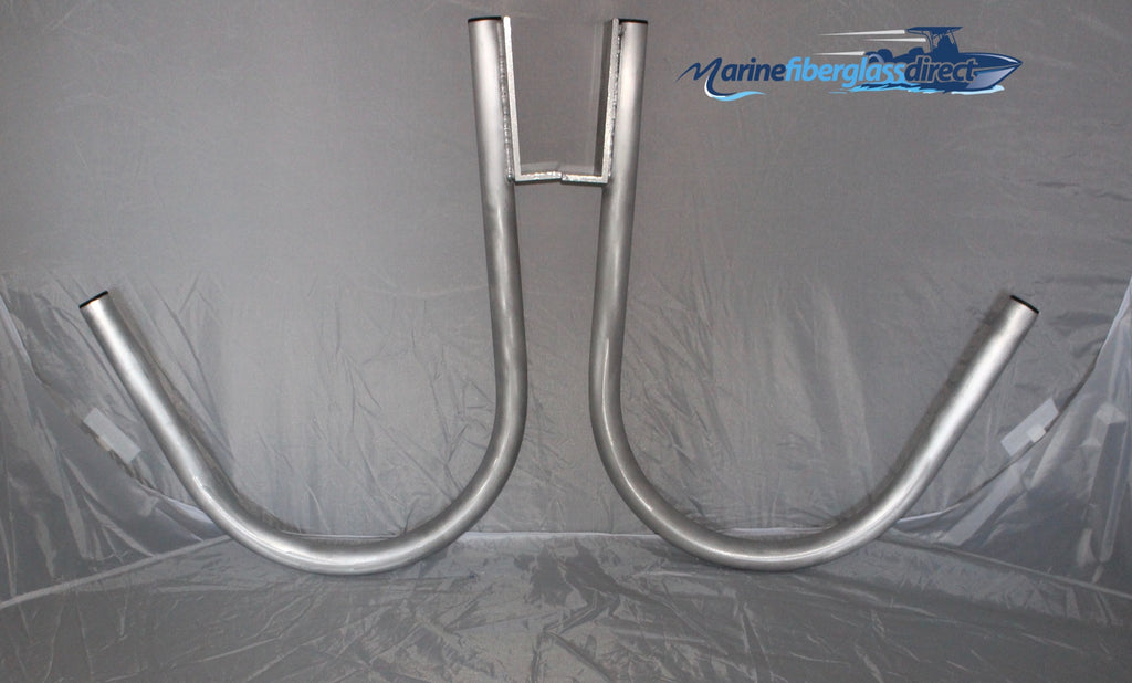 Aluminum Kayak Paddleboard Paddle Boat Storage Rack Angle Dock Deck Mo ...