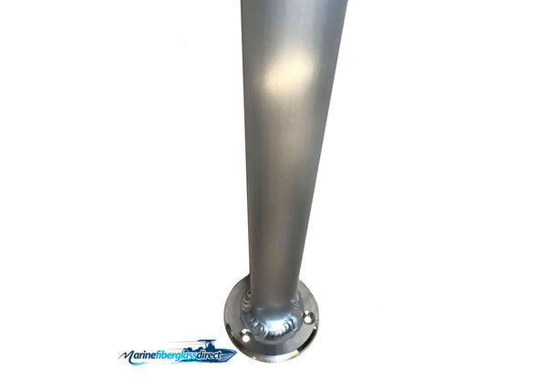 Two (2) Marine Dock & Boat 12" Handrails, Aluminum Grab Bar Handrail ...