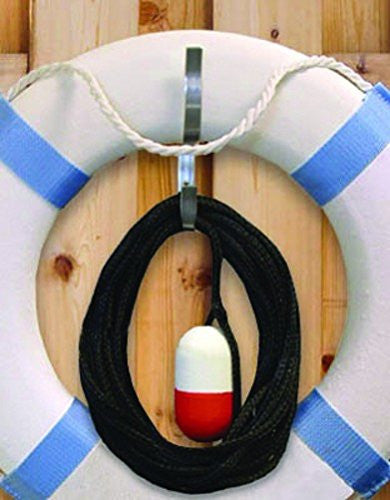 Taylor Made - Ring Buoy Holder with 60-Feet White Heaving Line – Marine ...