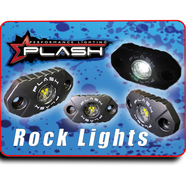 White LED Rock Lights | Under Glow | PlashLights – Marine Fiberglass Direct